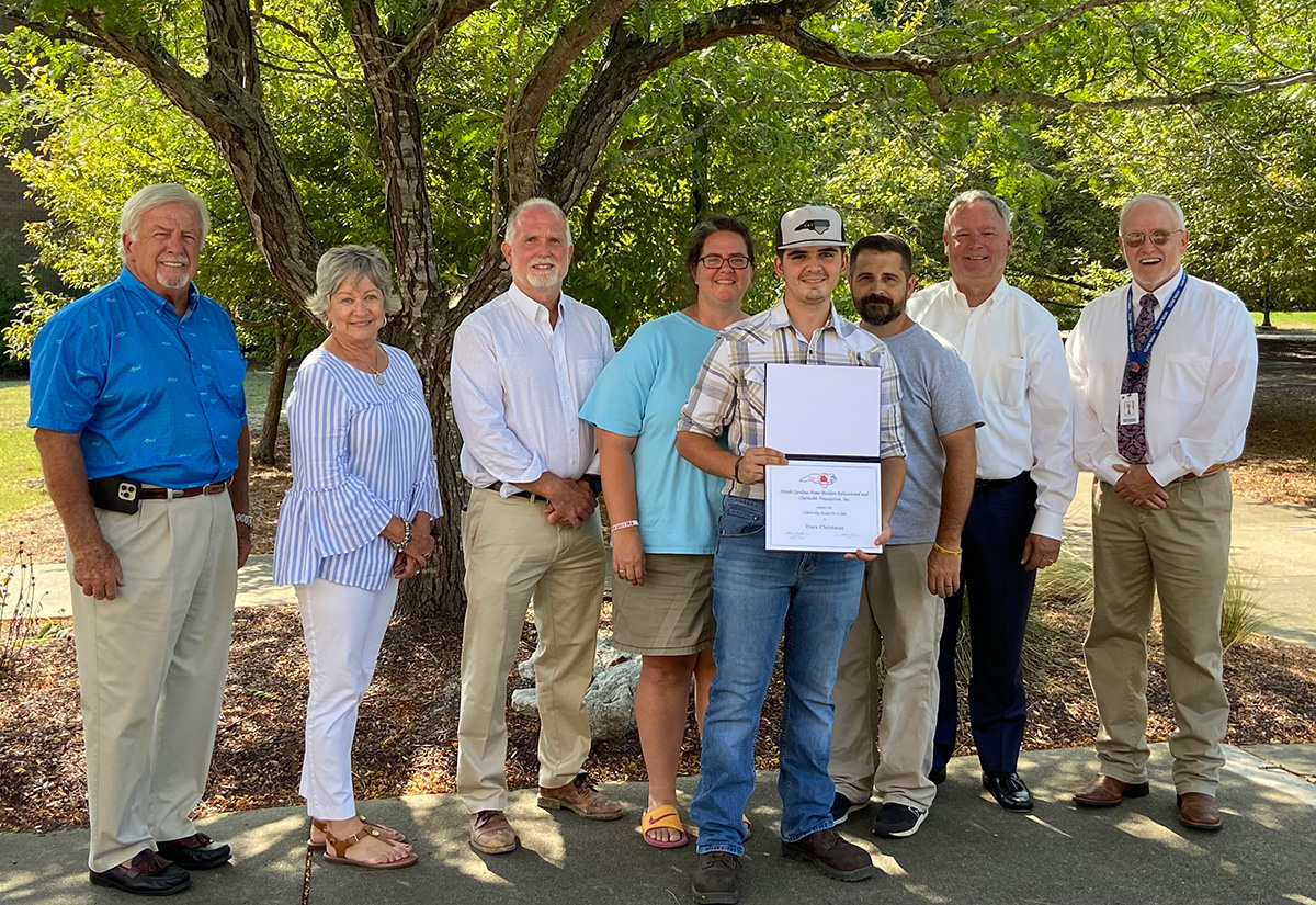 Workforce Development Regional Scholarship Winners Recognized - NCHBA NCHBA